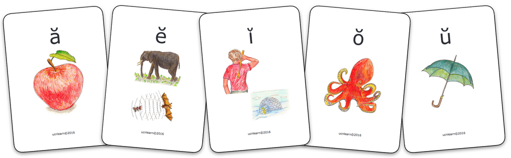 Short Vowel Cards – UCNLEARN