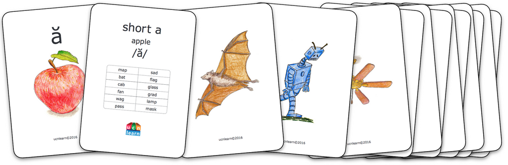 Short Vowel Cards – UCNLEARN