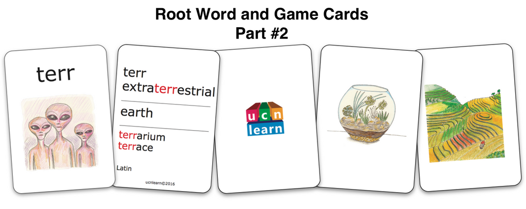 Root Word and Game Cards-Part 2 – UCNLEARN